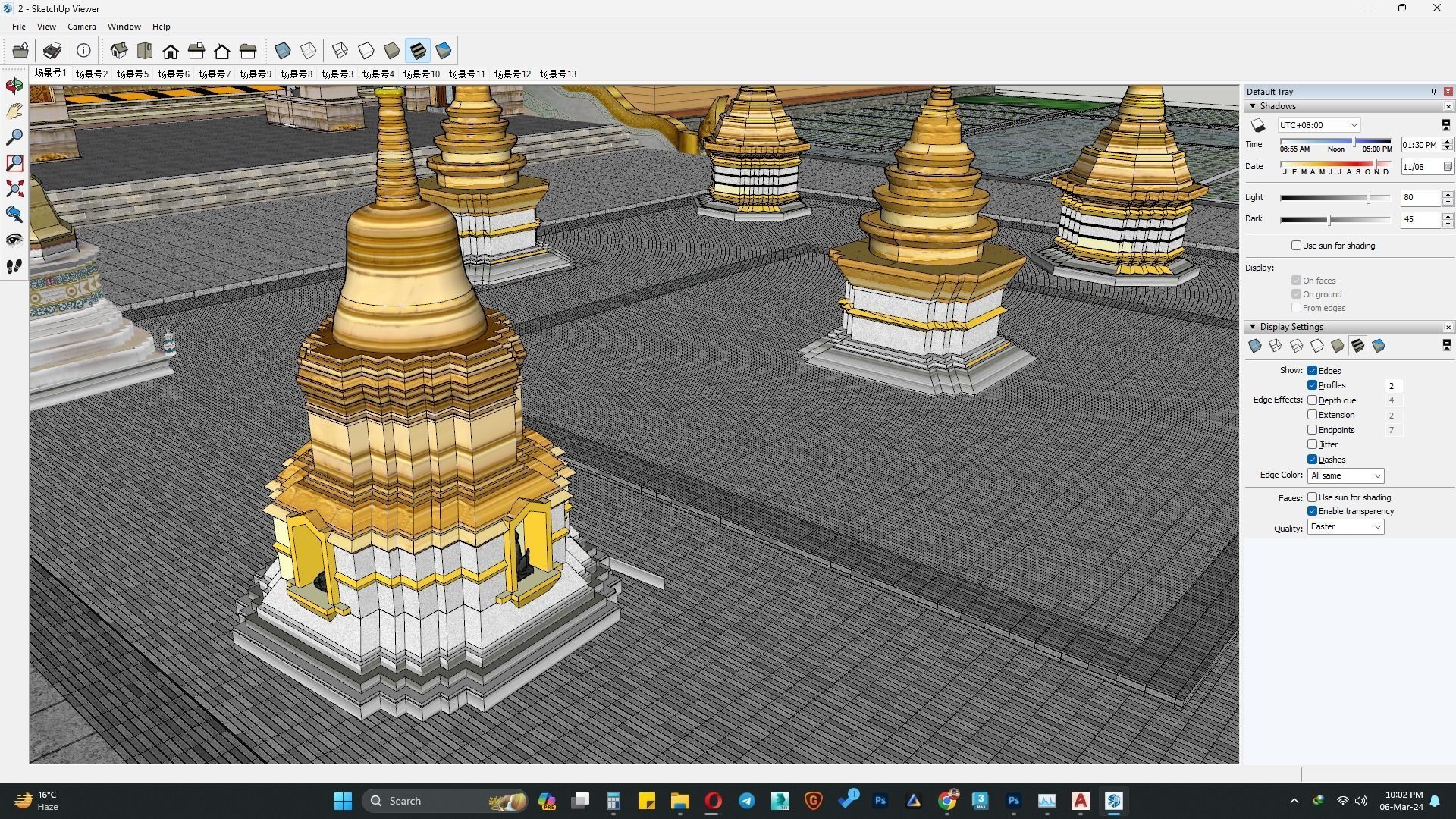 Temple church 3d sketchup model 3D model | CGTrader