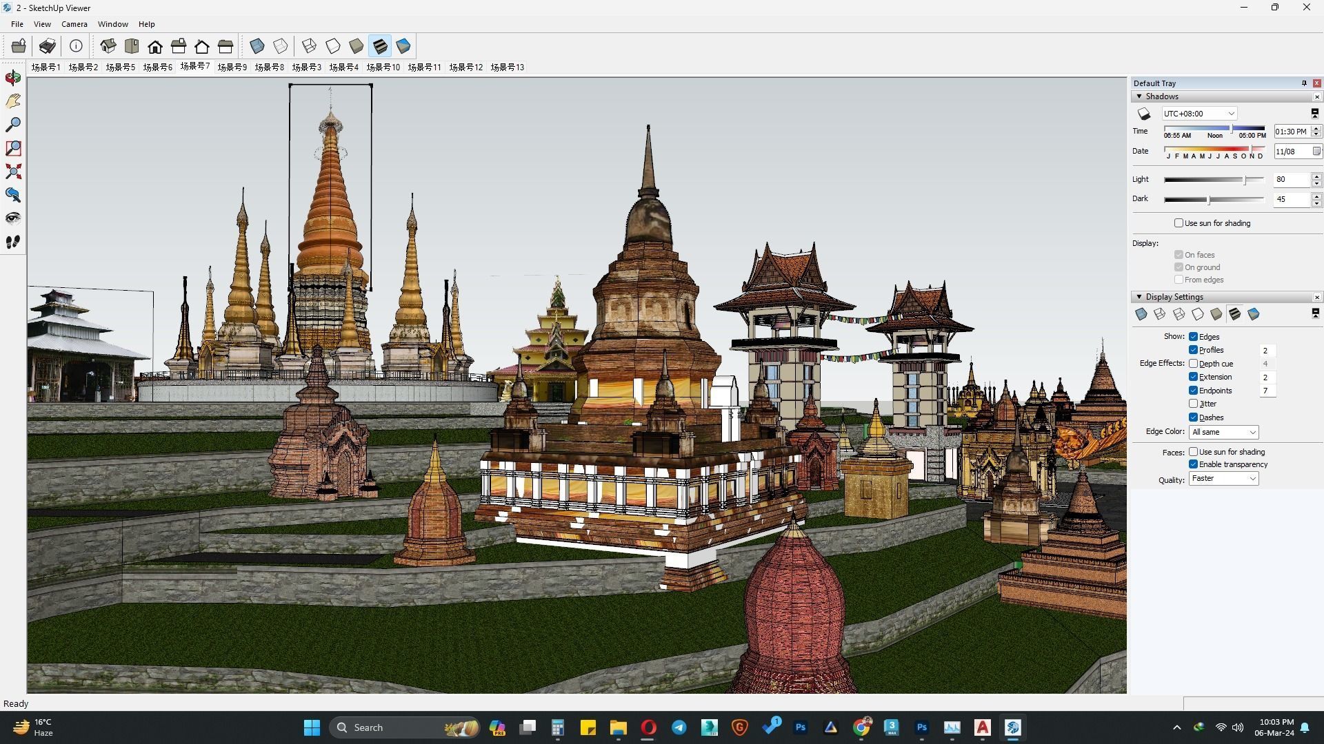 Temple church 3d sketchup model 3D model | CGTrader