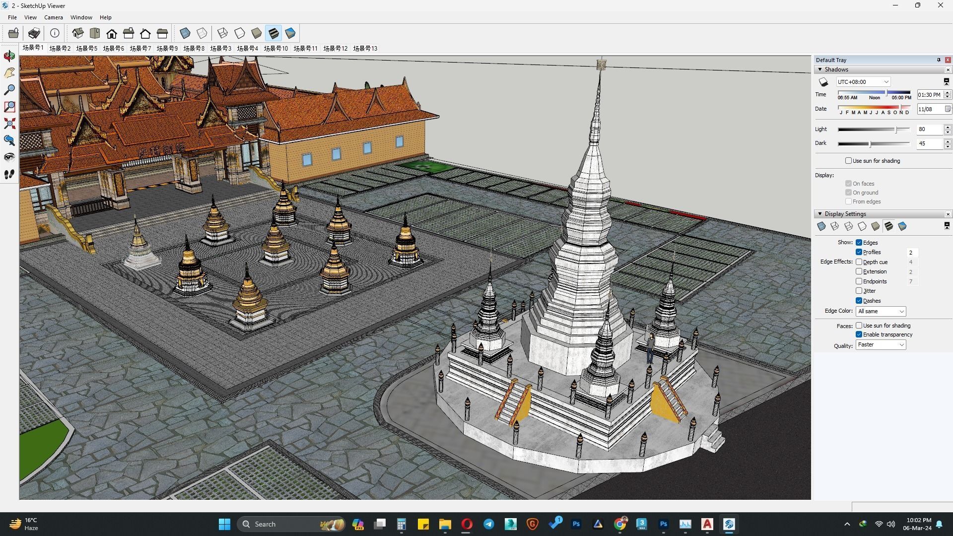 Temple church 3d sketchup model 3D model | CGTrader