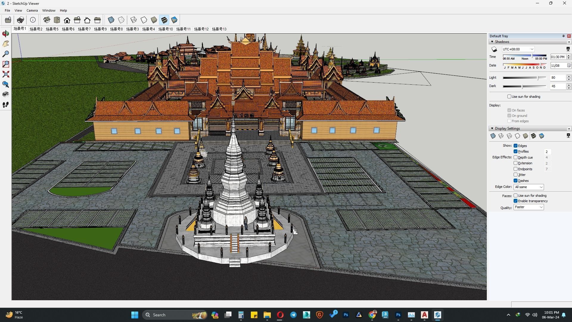 Temple church 3d sketchup model 3D model | CGTrader