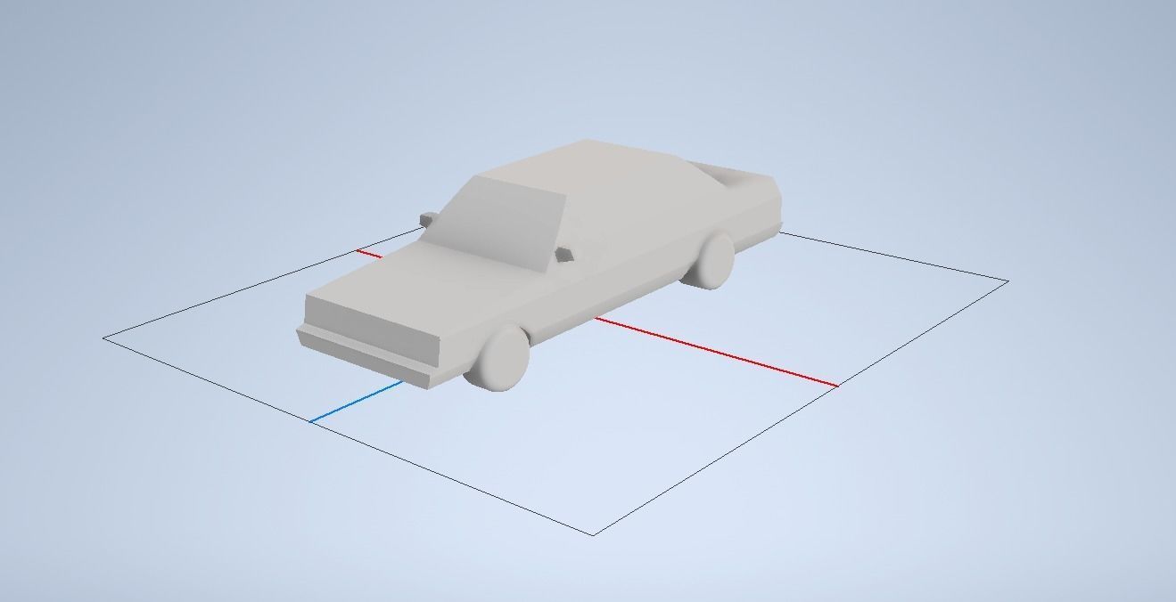 Low Polly Car free 3D model 3D printable | CGTrader
