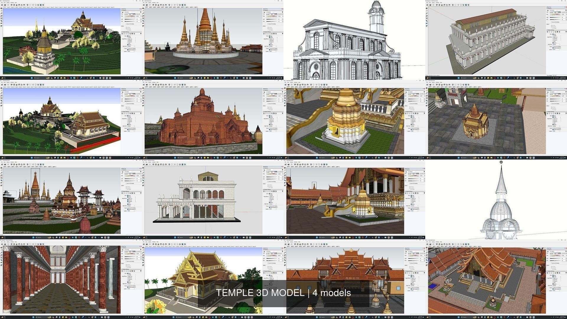 TEMPLE 3D MODEL 3D Model Collection | CGTrader