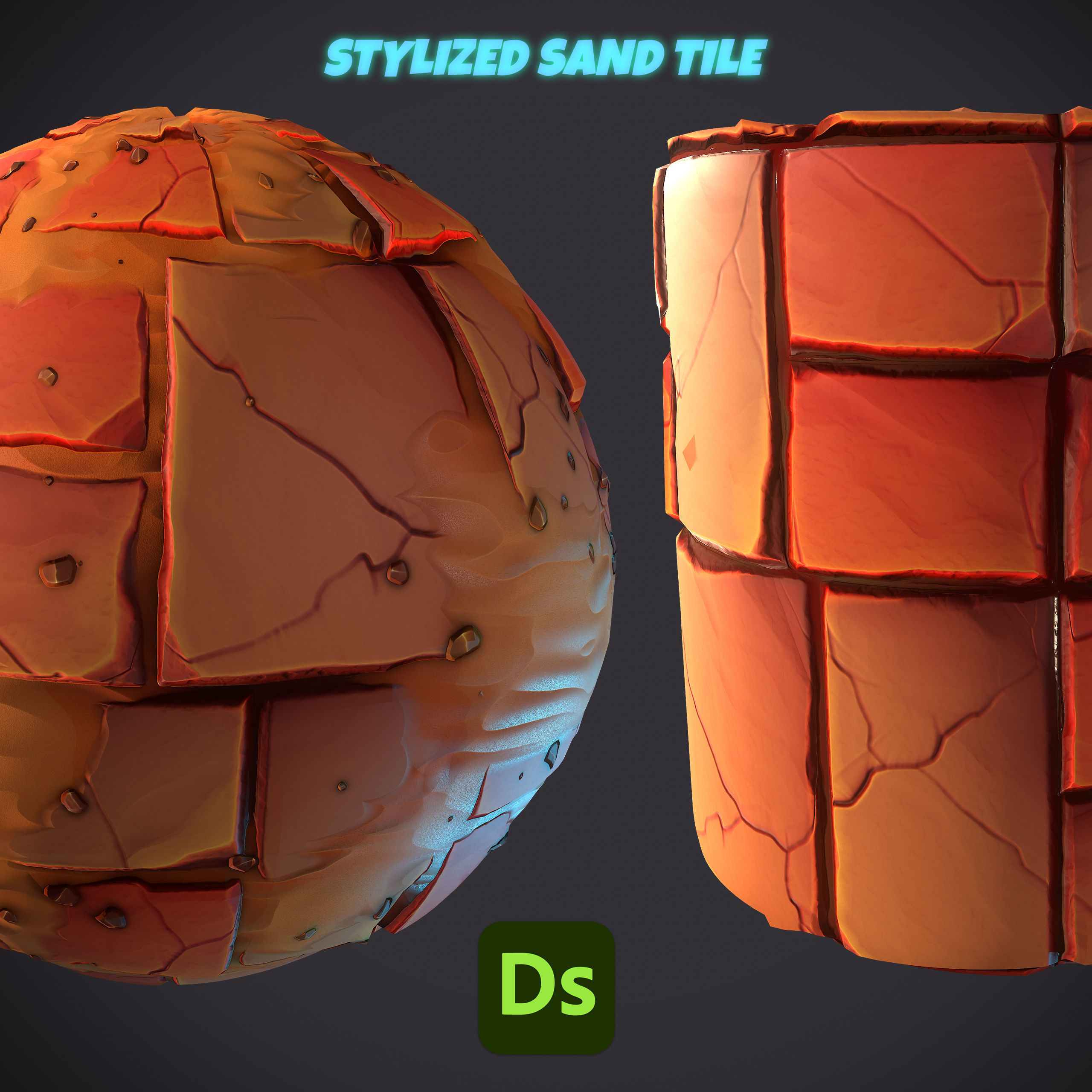 Stylized Sand Tile Texture | CGTrader