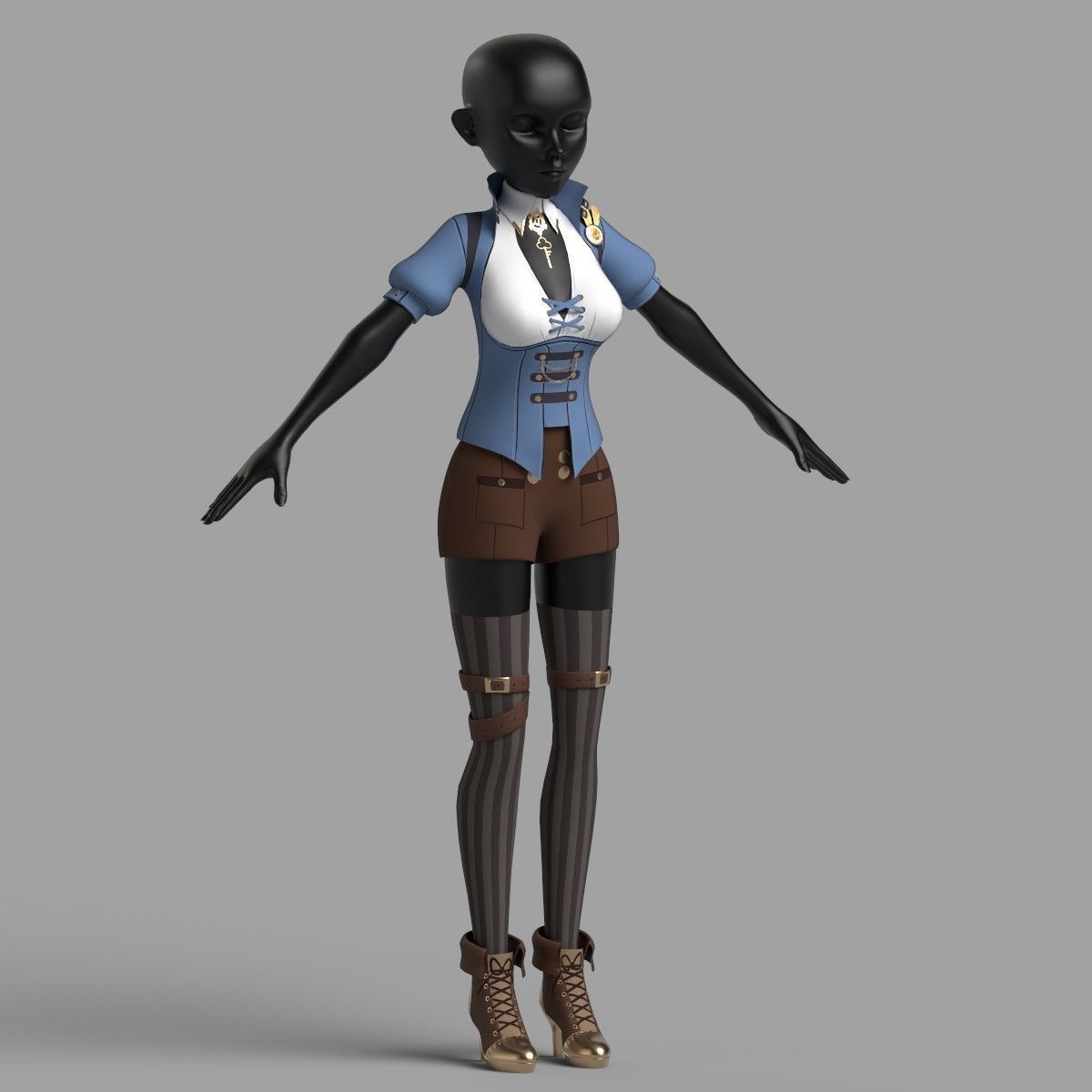 3D model Ropa retro VR / AR / low-poly | CGTrader