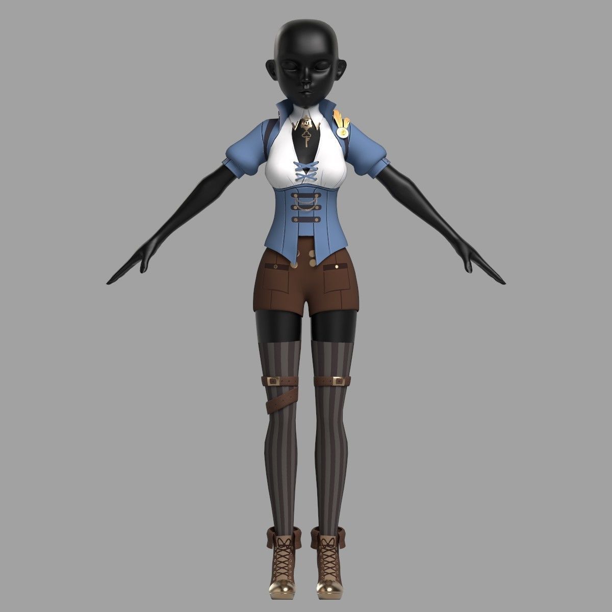 3D model Ropa retro VR / AR / low-poly | CGTrader