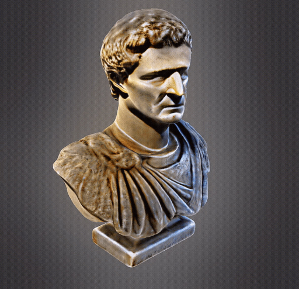 Gaius Iulius Caesar Bust 3D model 3D printable | CGTrader