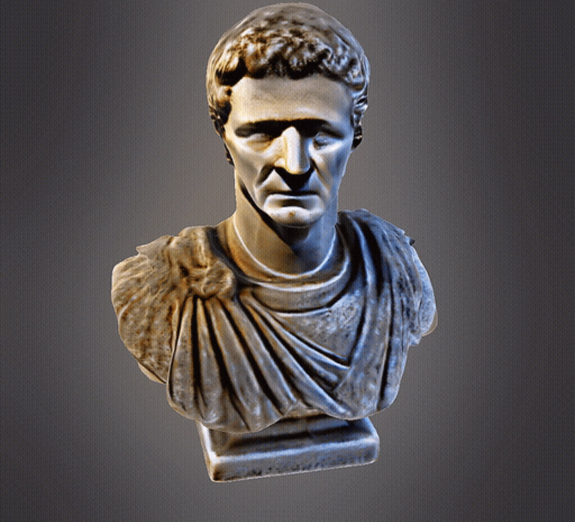 Gaius Iulius Caesar Bust 3D model 3D printable | CGTrader