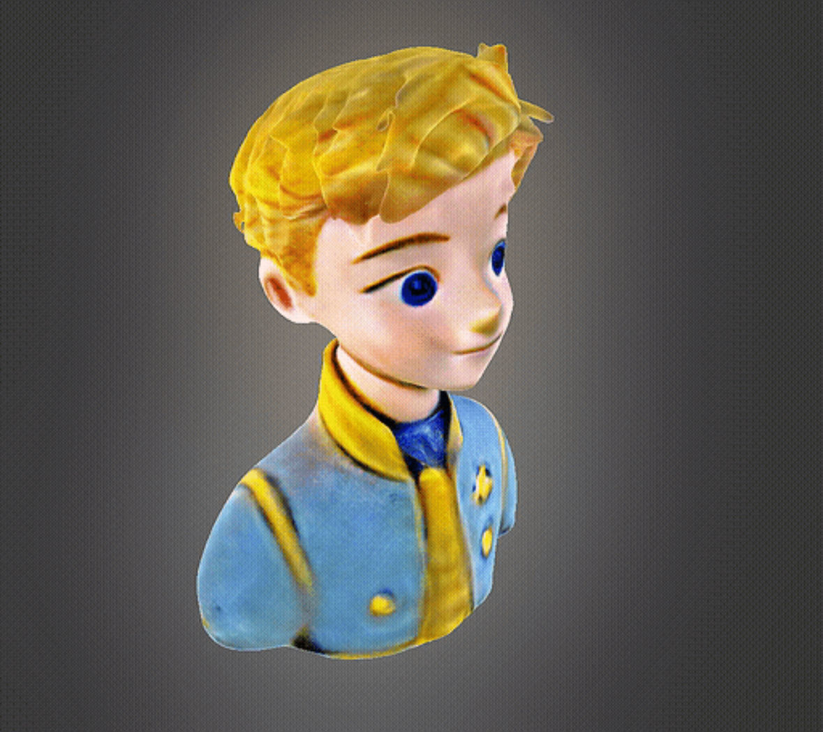 Little prince bust 3D model 3D printable | CGTrader