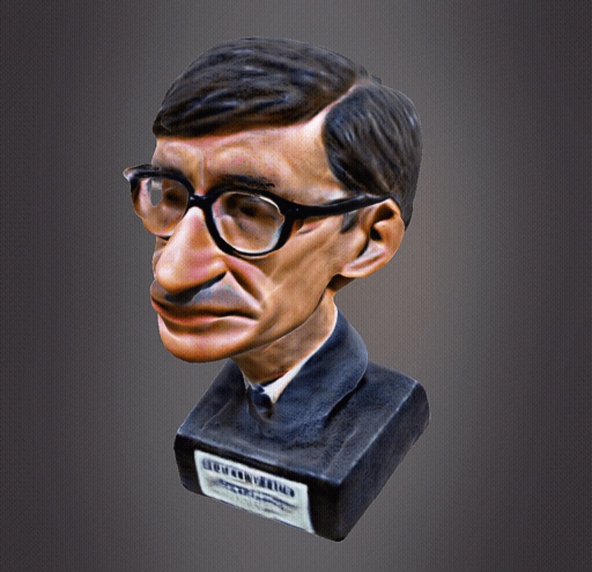 Stephan Hawking Bust 3D model 3D printable | CGTrader