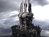 Dark Skeleton turret tower 3D model | CGTrader