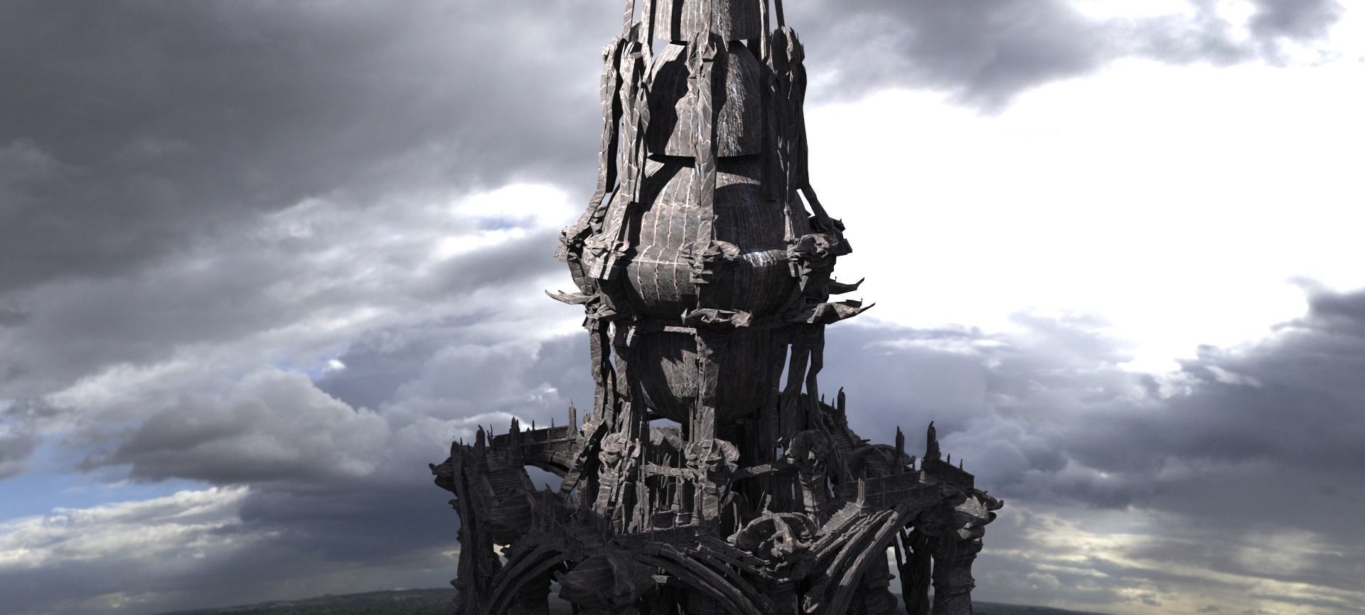 Thulsa Doom Tower 3D model | CGTrader