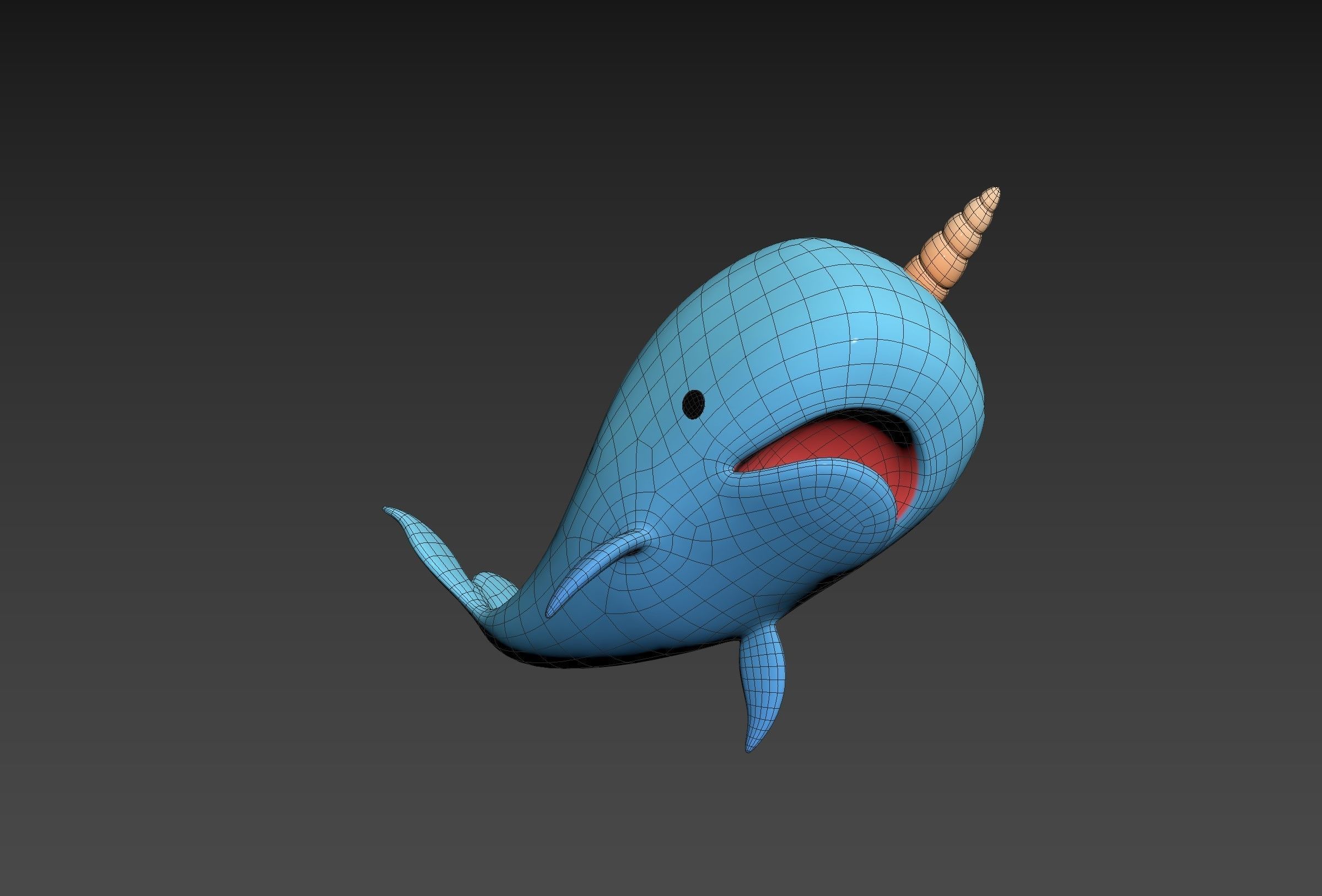 Character272 Narwhal 3D model | CGTrader