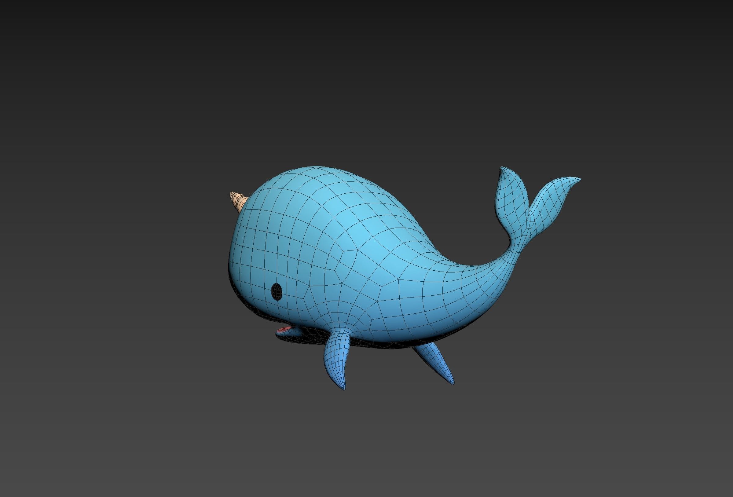 Character272 Narwhal 3D model | CGTrader