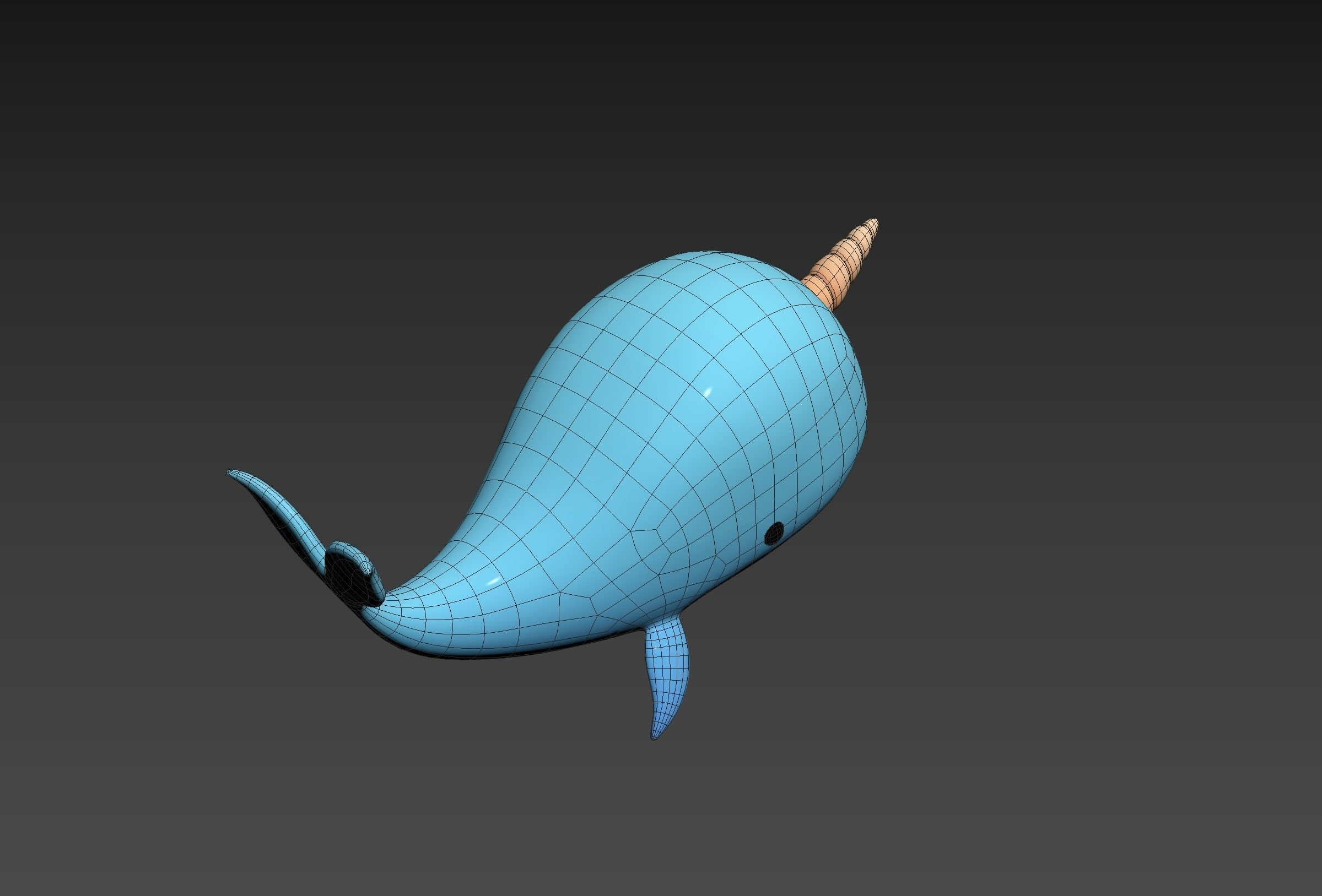Character272 Narwhal 3D model | CGTrader