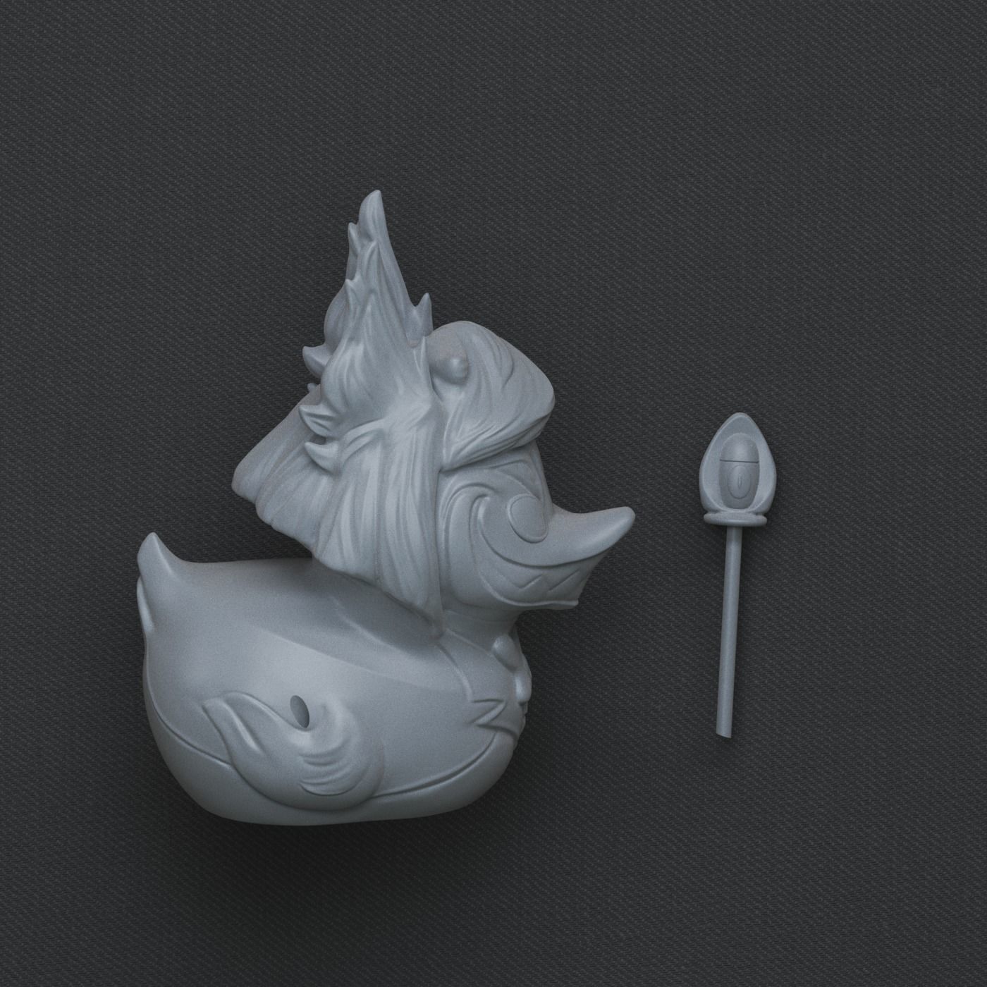 HAZBIN HOTEL -DUCK ALASTOR- 3D model 3D printable | CGTrader