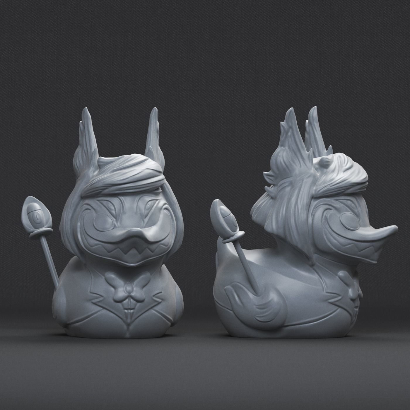 HAZBIN HOTEL -DUCK ALASTOR- 3D model 3D printable | CGTrader