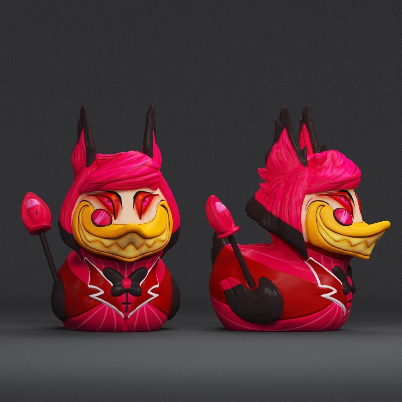 HAZBIN HOTEL -DUCK ALASTOR- 3D model 3D printable | CGTrader