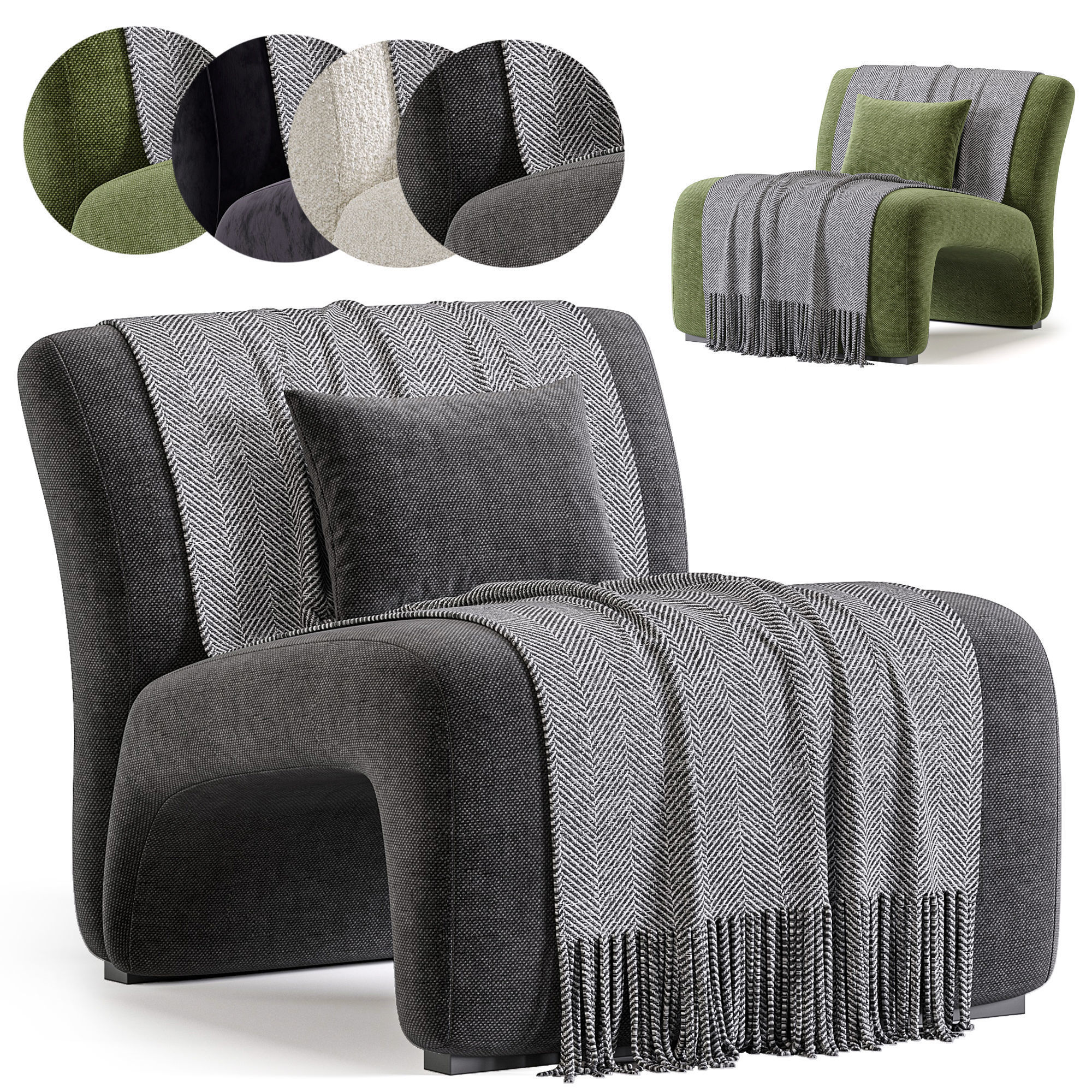 3D model Olena LA REDOUTE VR / AR / low-poly | CGTrader