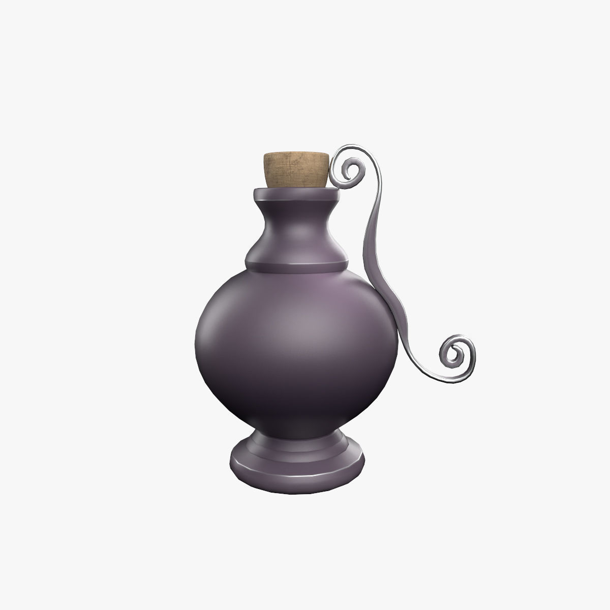 3D model ancient glass potion VR / AR / low-poly | CGTrader