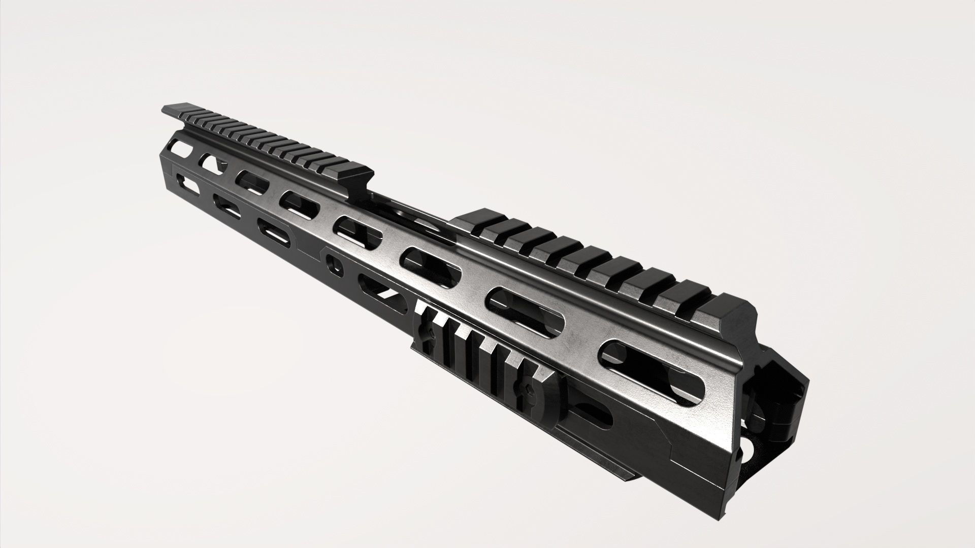 3D model Rail-AR 15-LowPoly VR / AR / low-poly | CGTrader