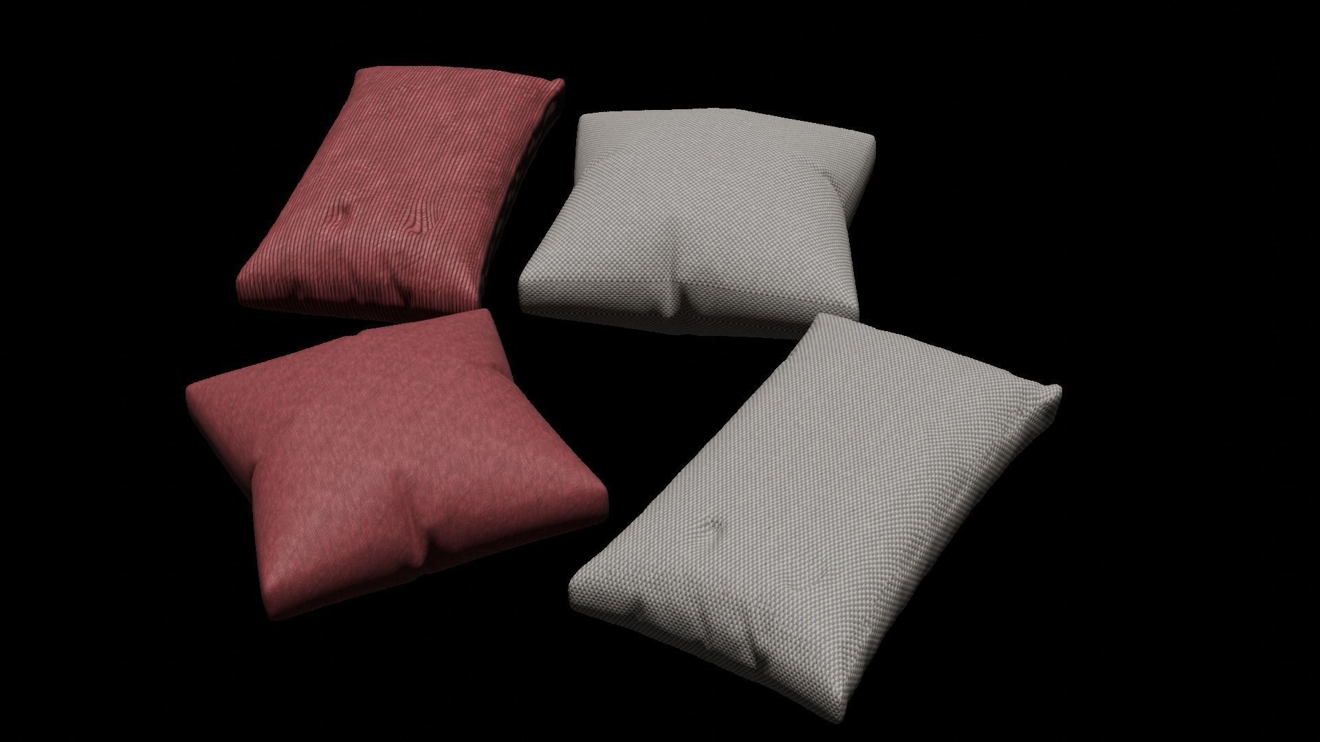 Pillow free 3D model | CGTrader
