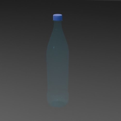 Simple Plastic Bottle free VR / AR / low-poly 3D model | CGTrader