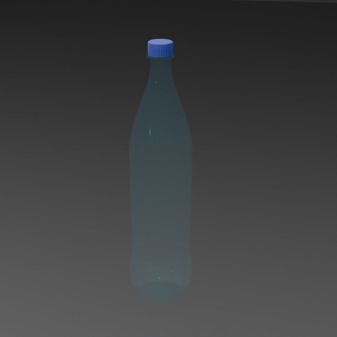 Simple Plastic Bottle free VR / AR / low-poly 3D model | CGTrader