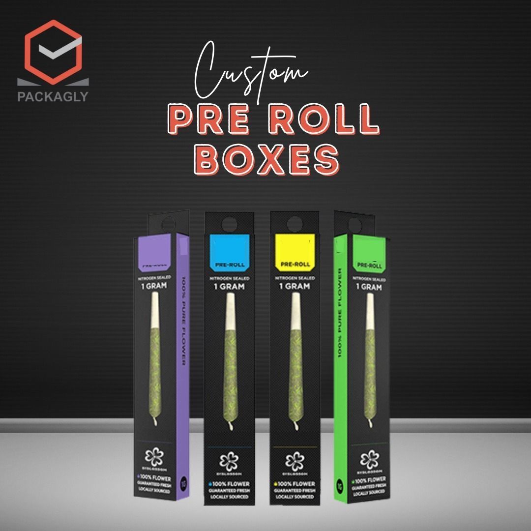 Custom Pre Roll Packaging 3D model | CGTrader