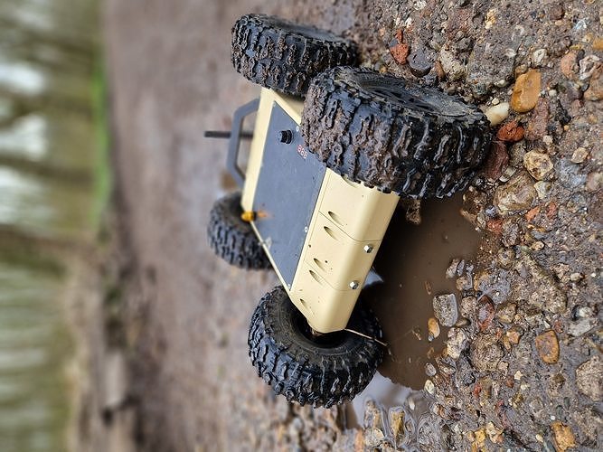 3D printable RC 4x4 Military Rover 3D model 3D printable | CGTrader