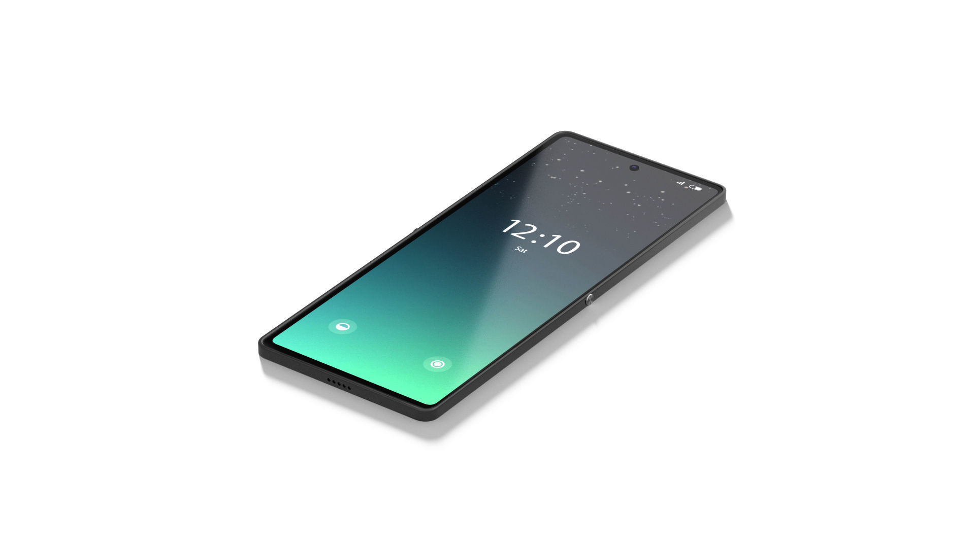 3D model Animated Flexible Phone - clamshell smartphone with animation ...