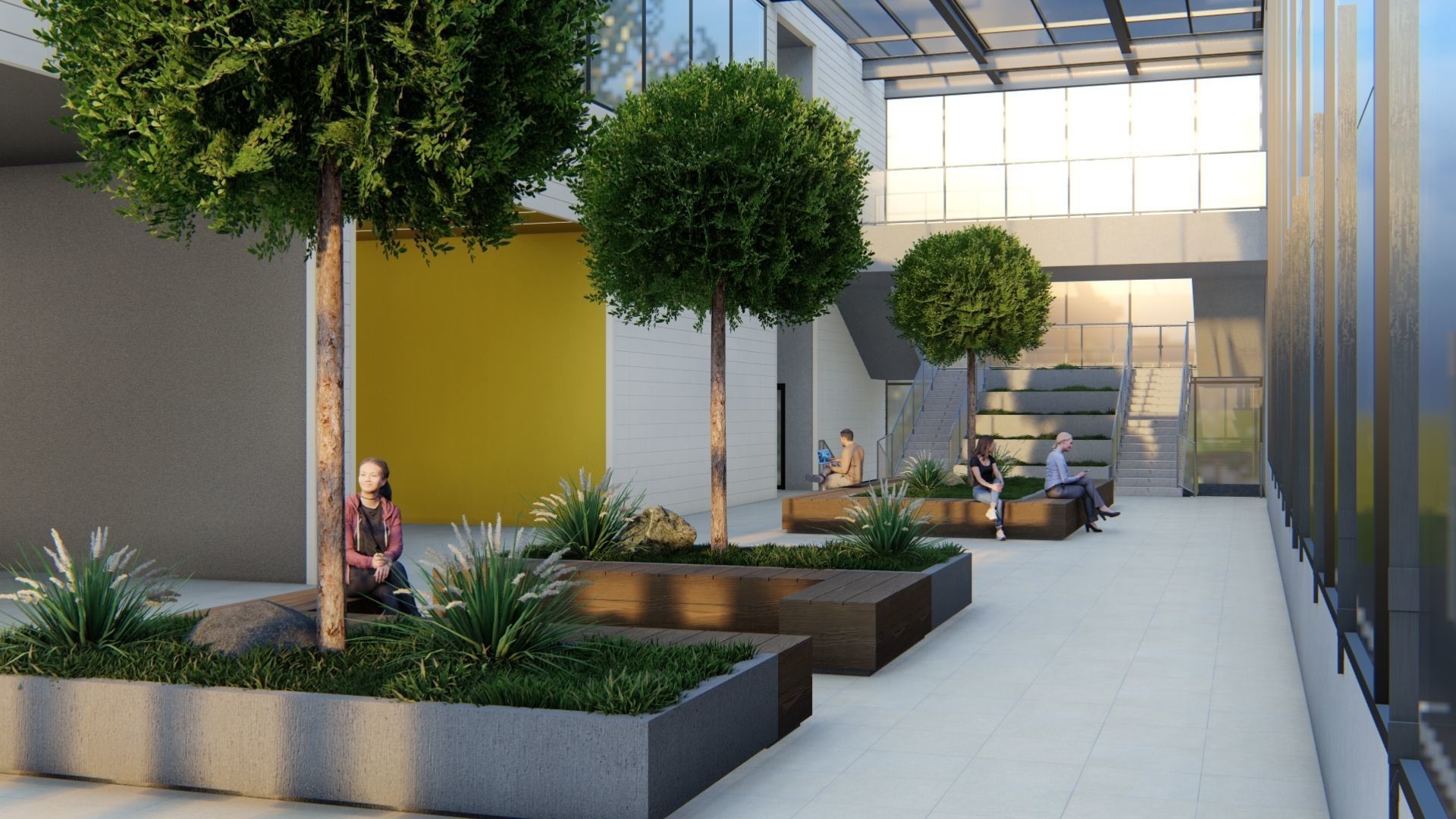 3D model of a sports school 3D model | CGTrader