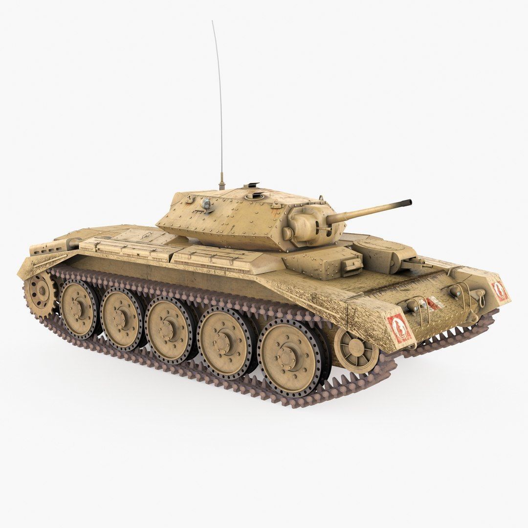 3D model Crusader MK VI VR / AR / low-poly | CGTrader