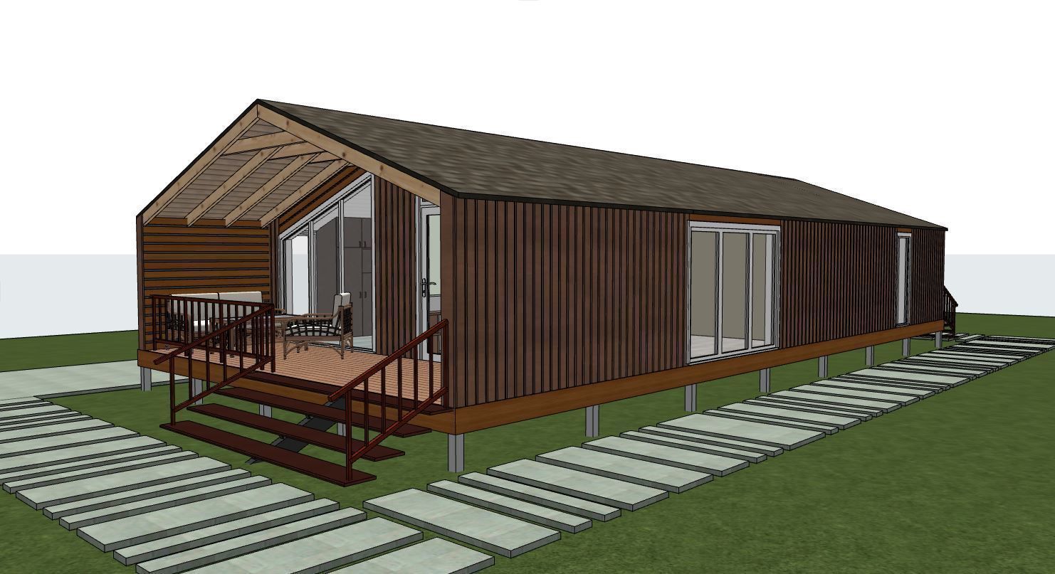 3D model of a modular house 3D model | CGTrader