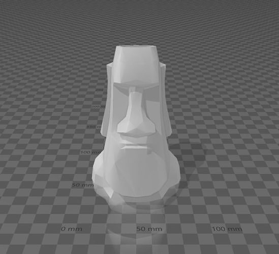 Moai pen HOLDER free 3D model 3D printable | CGTrader