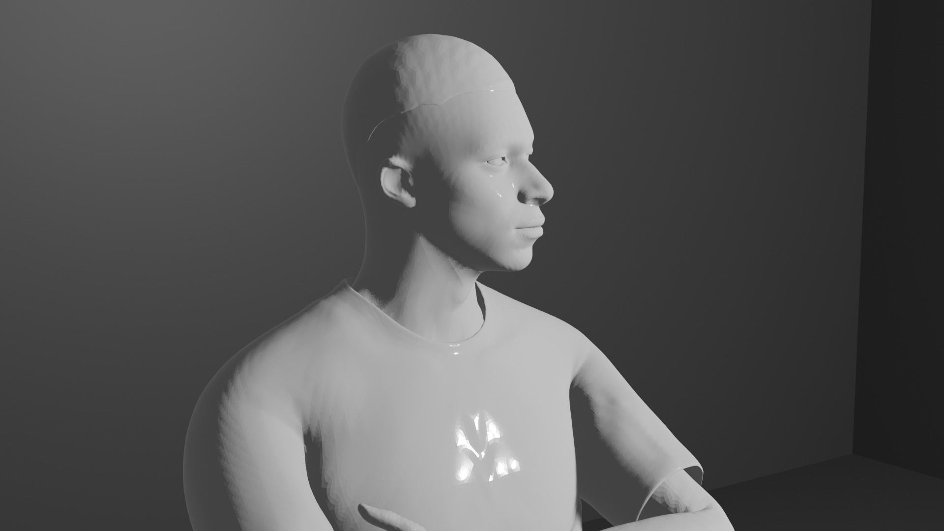 Kylian Mbappe Pose 3D model 3D printable | CGTrader