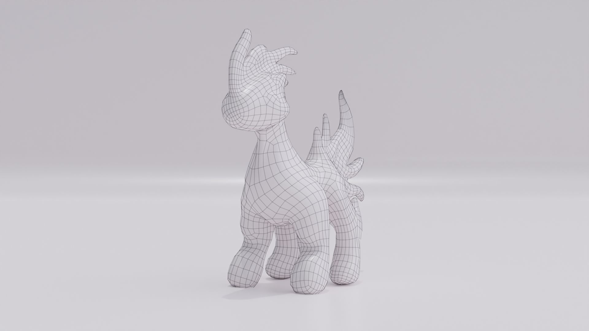 3D model Kirin Pokemon Fantasy Baby Stylized Character VR / AR / low ...