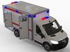 Ambulance Box Type 3D CAD 3D model animated | CGTrader
