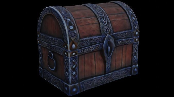 Low-poly CHEST free VR / AR / low-poly 3D model | CGTrader