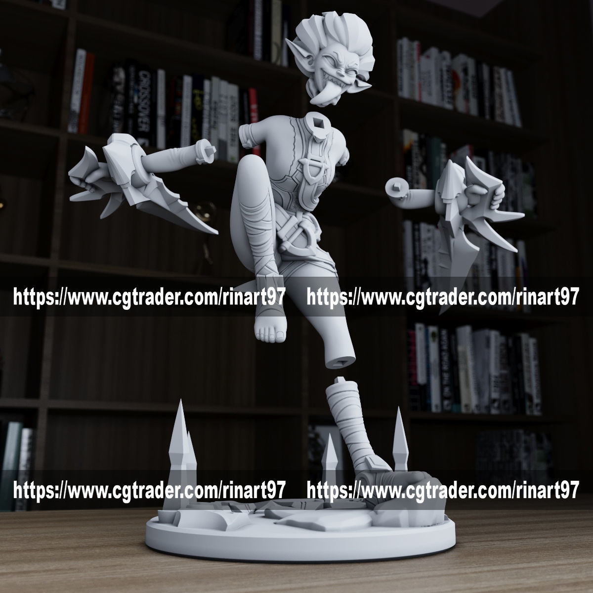 Briar 3d print model from league of legends 3D model 3D printable ...