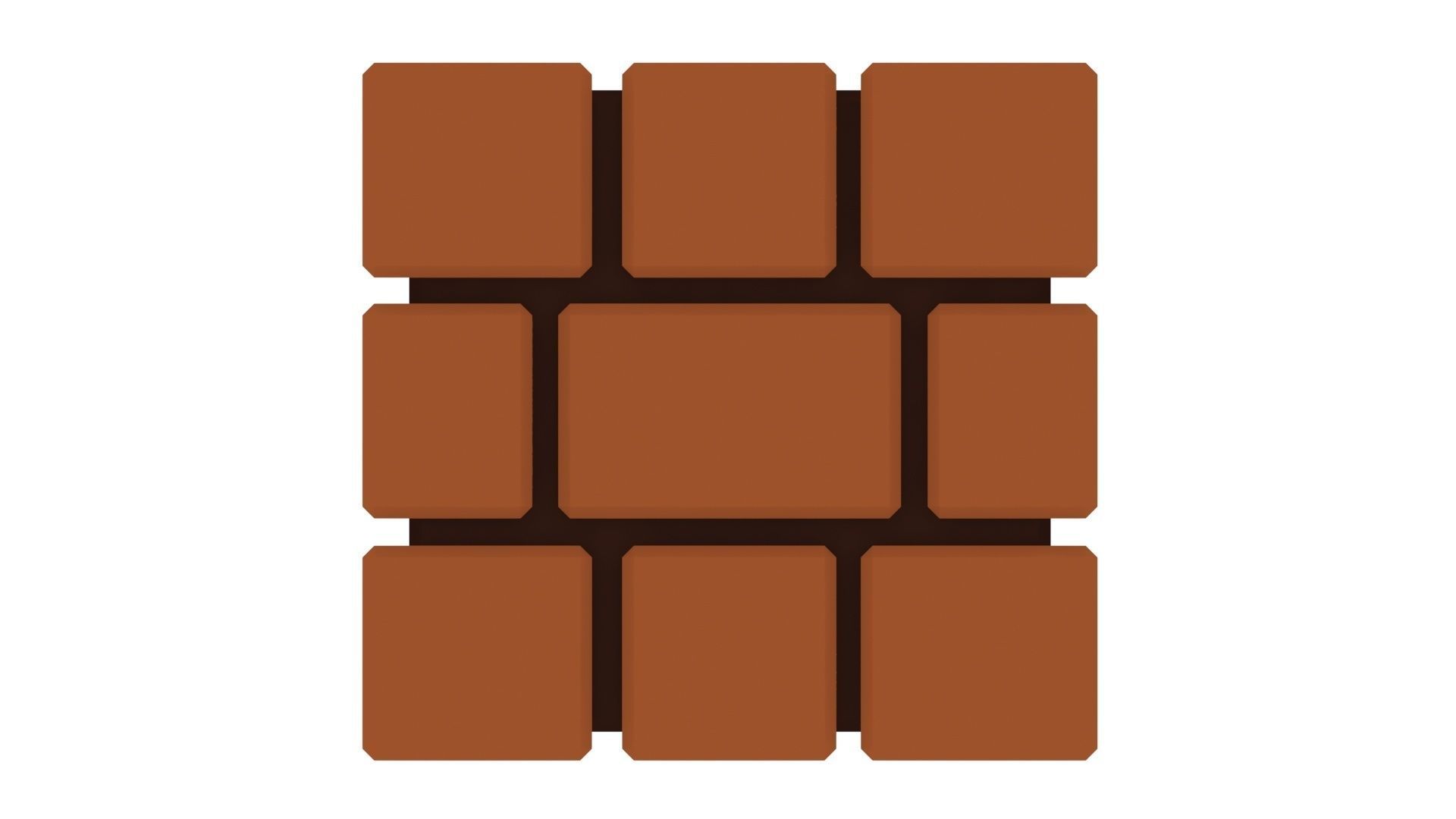 3D model Super Mario Brick Wall VR / AR / low-poly | CGTrader