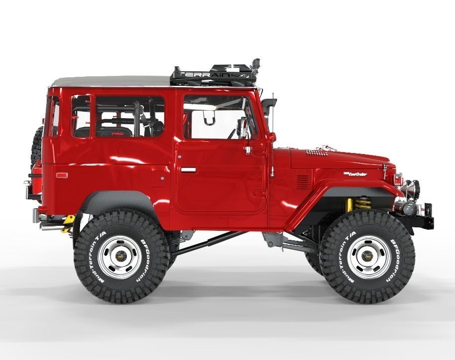Toyota Land Cruiser FJ40 1978 4x4 3D model | CGTrader