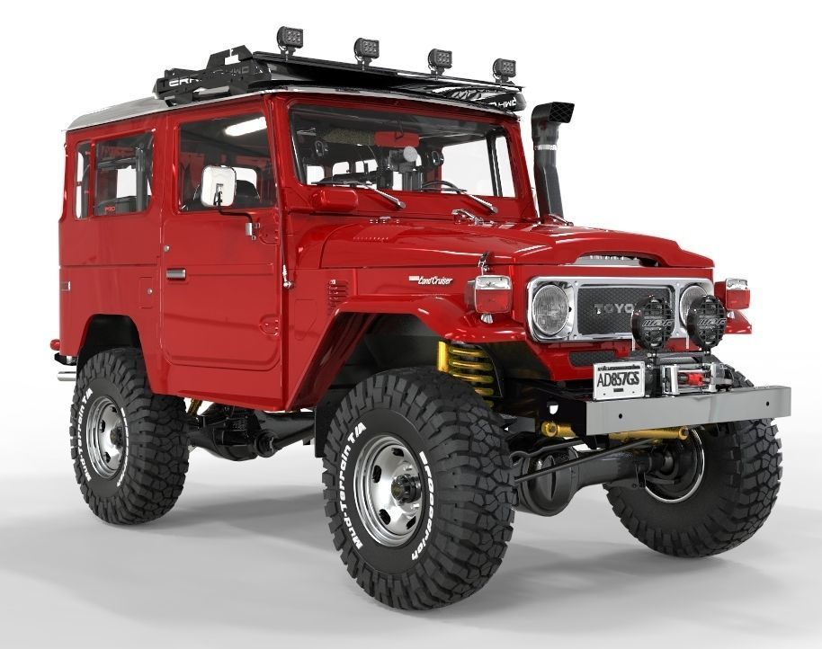 Toyota Land Cruiser FJ40 1978 4x4 3D model | CGTrader
