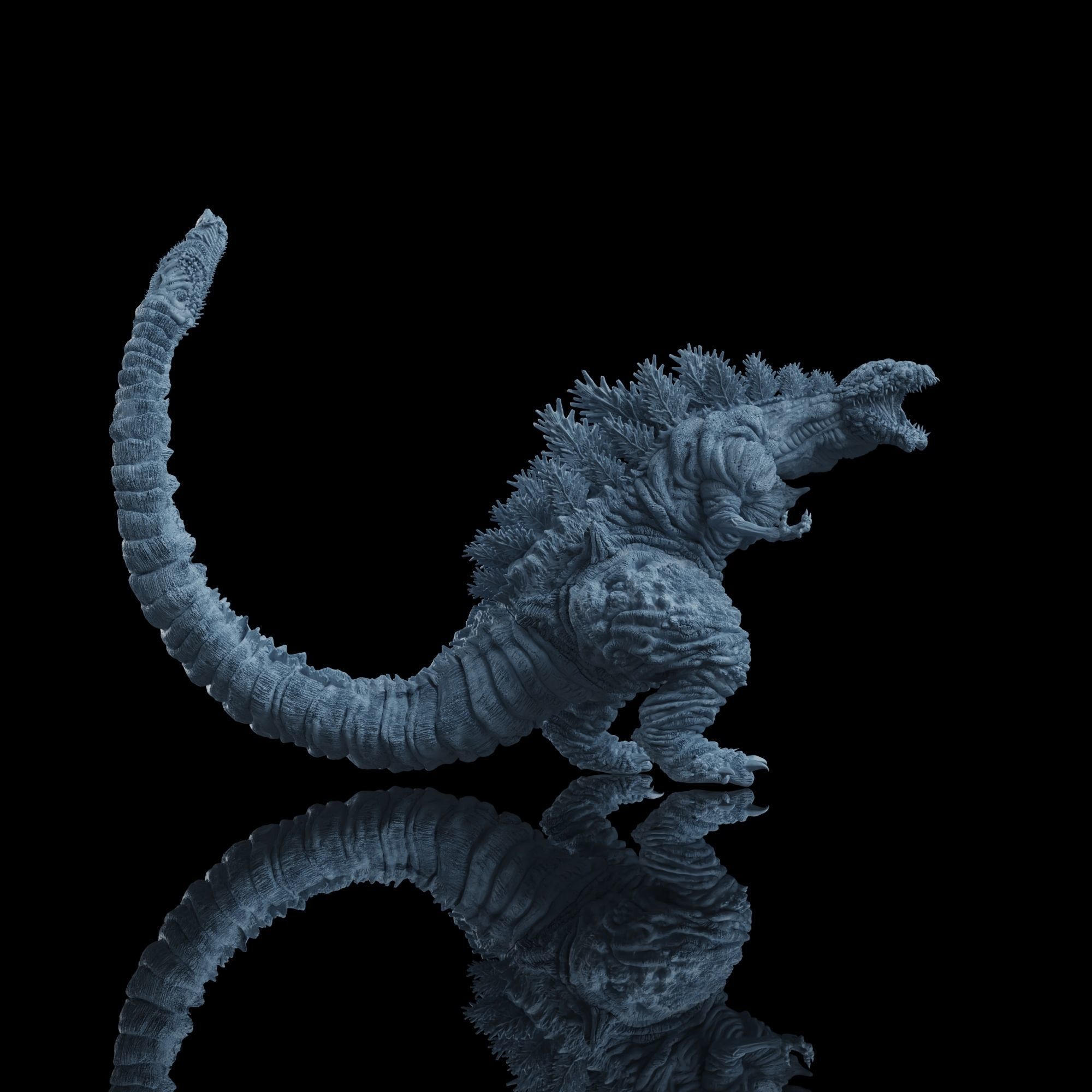 Shin Godzilla 2016 3D model 3D printable | CGTrader