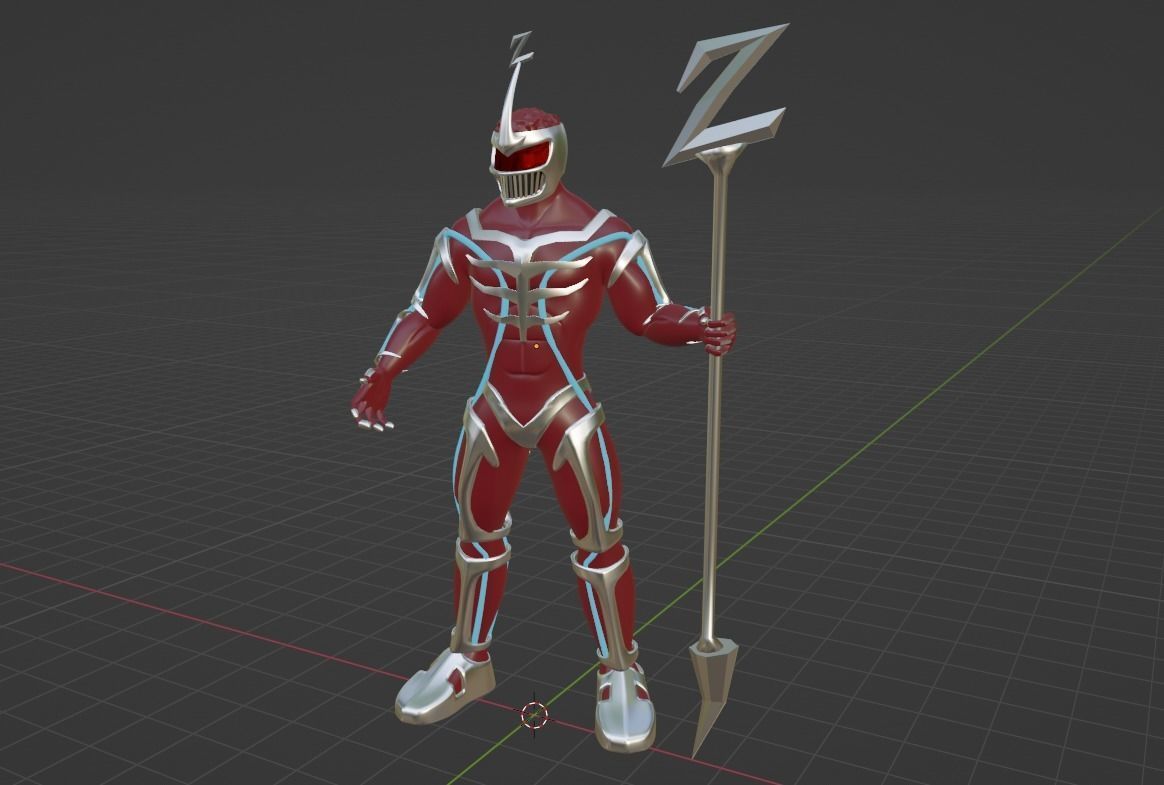 Lord Zedd - Power Ranger 3D model rigged | CGTrader