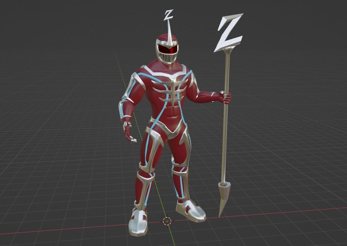Lord Zedd - Power Ranger 3D model rigged | CGTrader