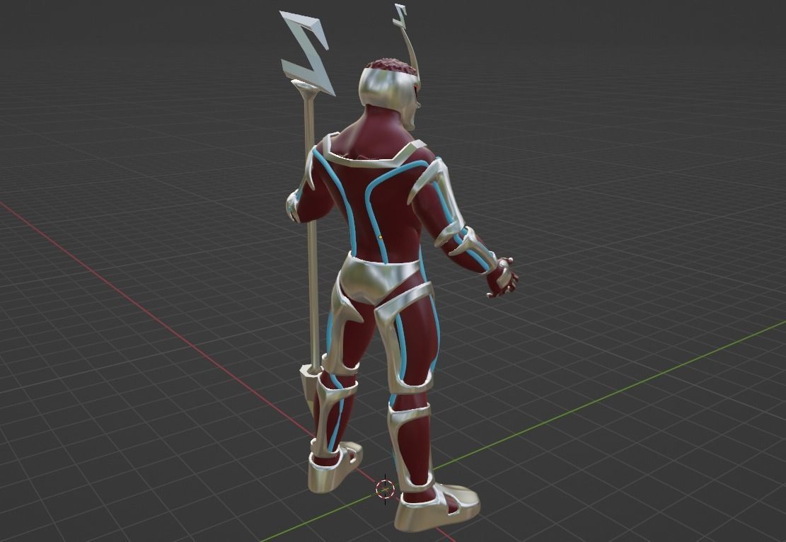 Lord Zedd - Power Ranger 3D model rigged | CGTrader