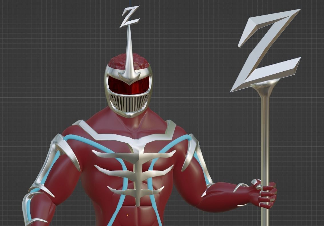 Lord Zedd - Power Ranger 3D model rigged | CGTrader