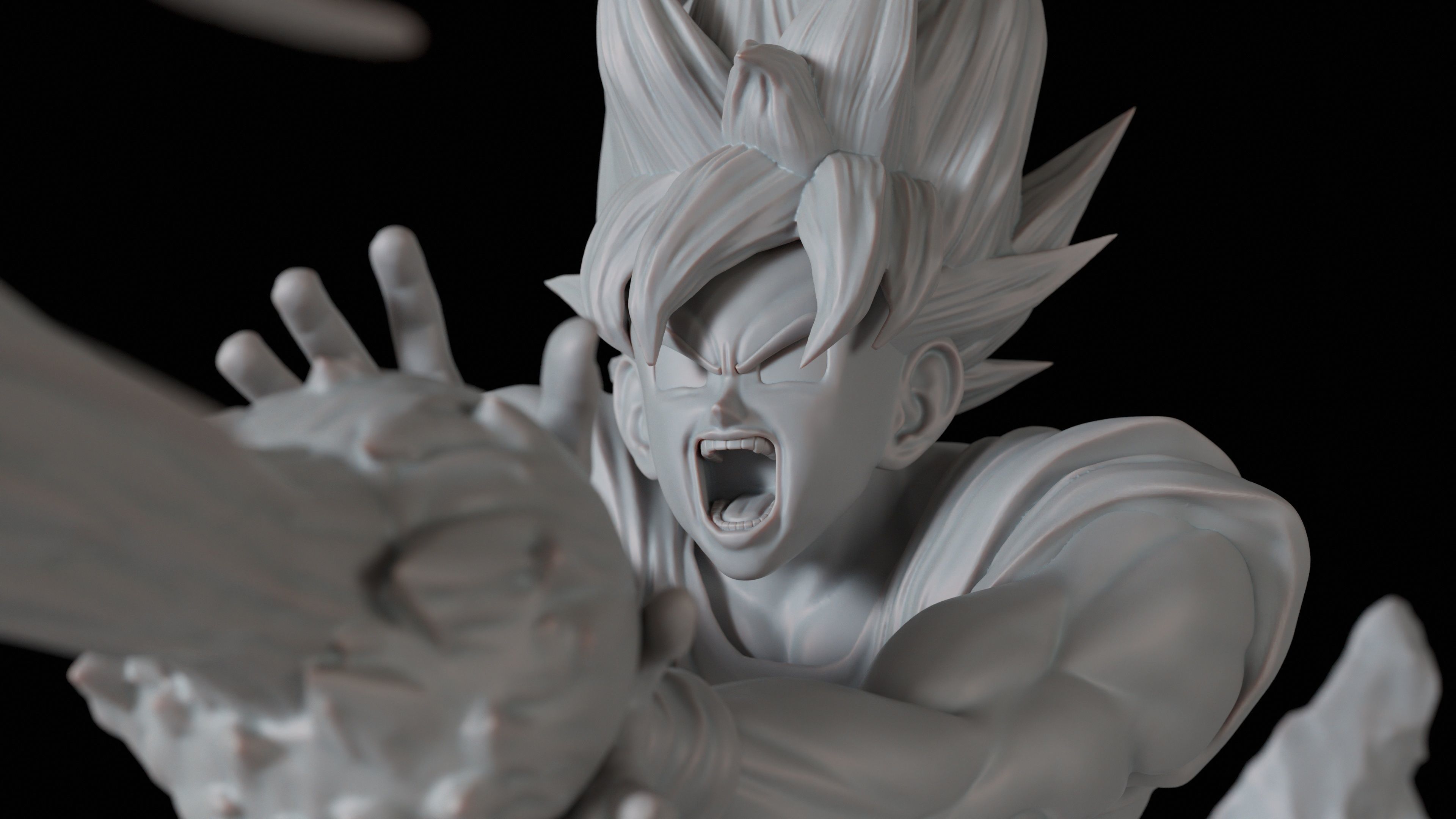 GOKU Figurine for 3d print 3D model 3D printable | CGTrader