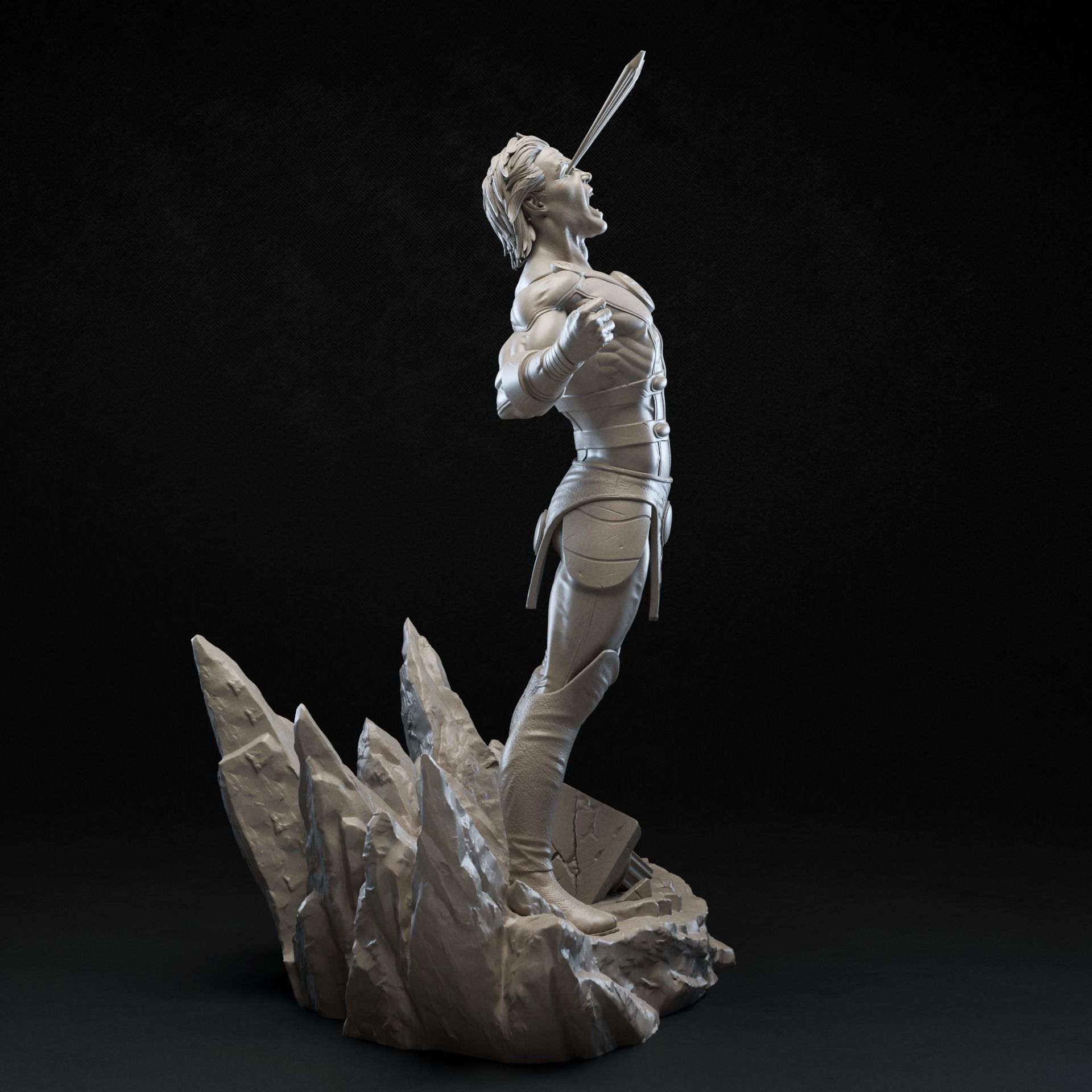 Ikaris - 3D STL Ready to Print Fan Art Statue 3D model 3D printable ...