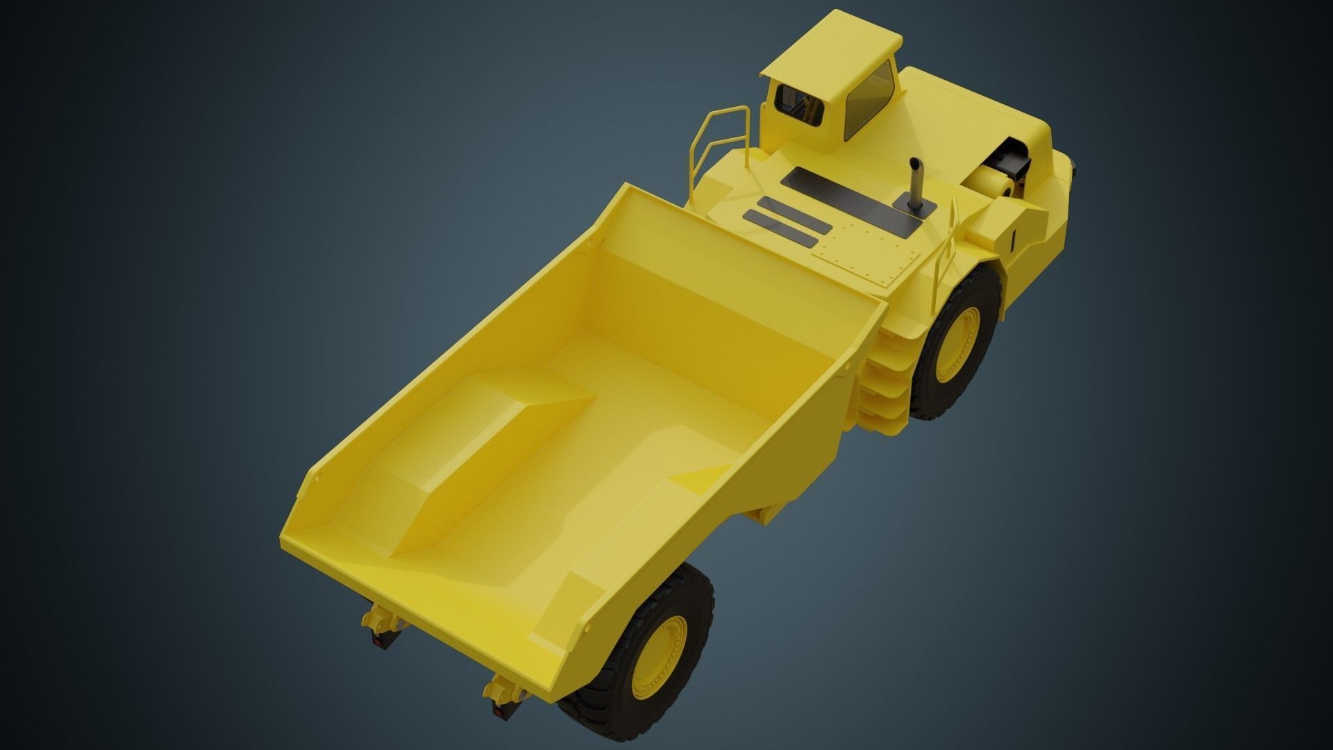 3D model Mining Truck 1 Basic VR / AR / low-poly | CGTrader